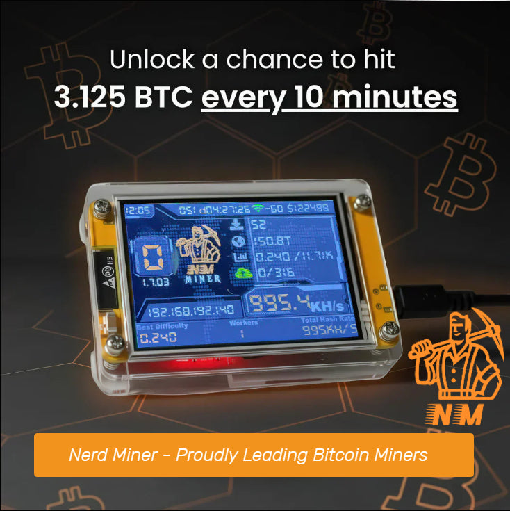 Nerd Miner® OneShot V2 – NerdMiner